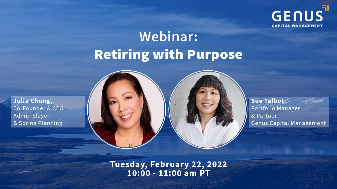 Retiring with Purpose - Genus Capital Management